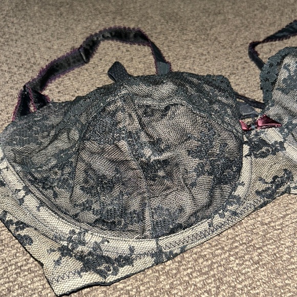 Sears | Intimates & Sleepwear | Vintage Sears Sexy Bra With Black Lace ...